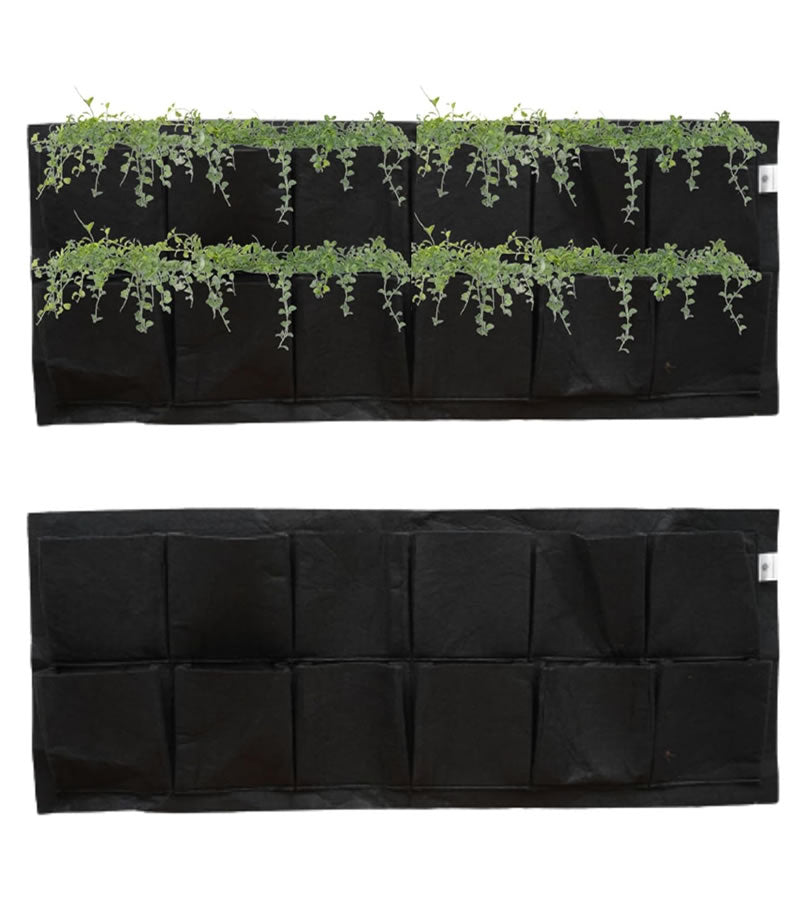 Geo Fabric Vertical Garden Pockets - 38 x 14 Inch