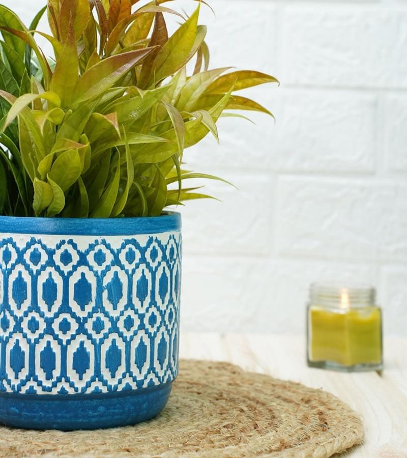 Buy Ceramic Pots for Plants Online | Ceramic Indoor Planters - Gold ...